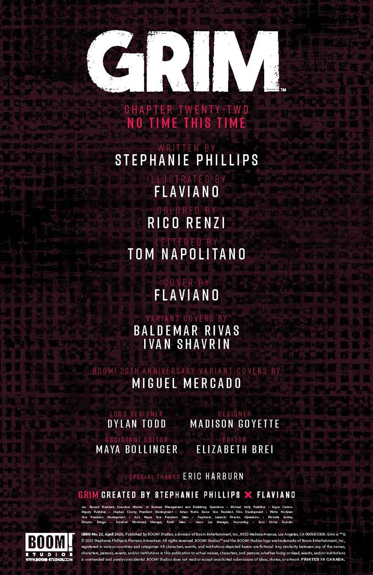 Grim #21 Preview: Jess's Heartstrings Get Tangled