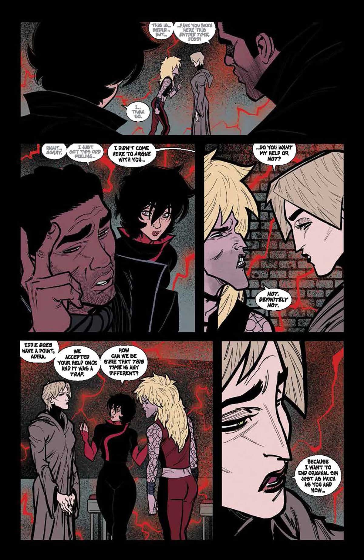 Grim #21 Preview: Jess's Heartstrings Get Tangled