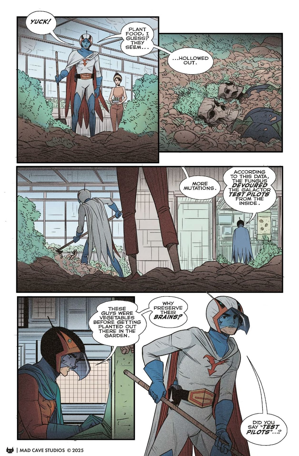 Gatchaman: Only One Earth #3 Preview: Temple Tensions and Tech Terrors