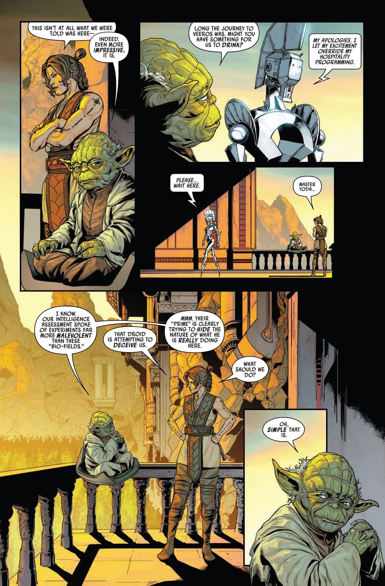 Star Wars: Jedi Knights #2 Preview: Yoda's New Planetary Problem