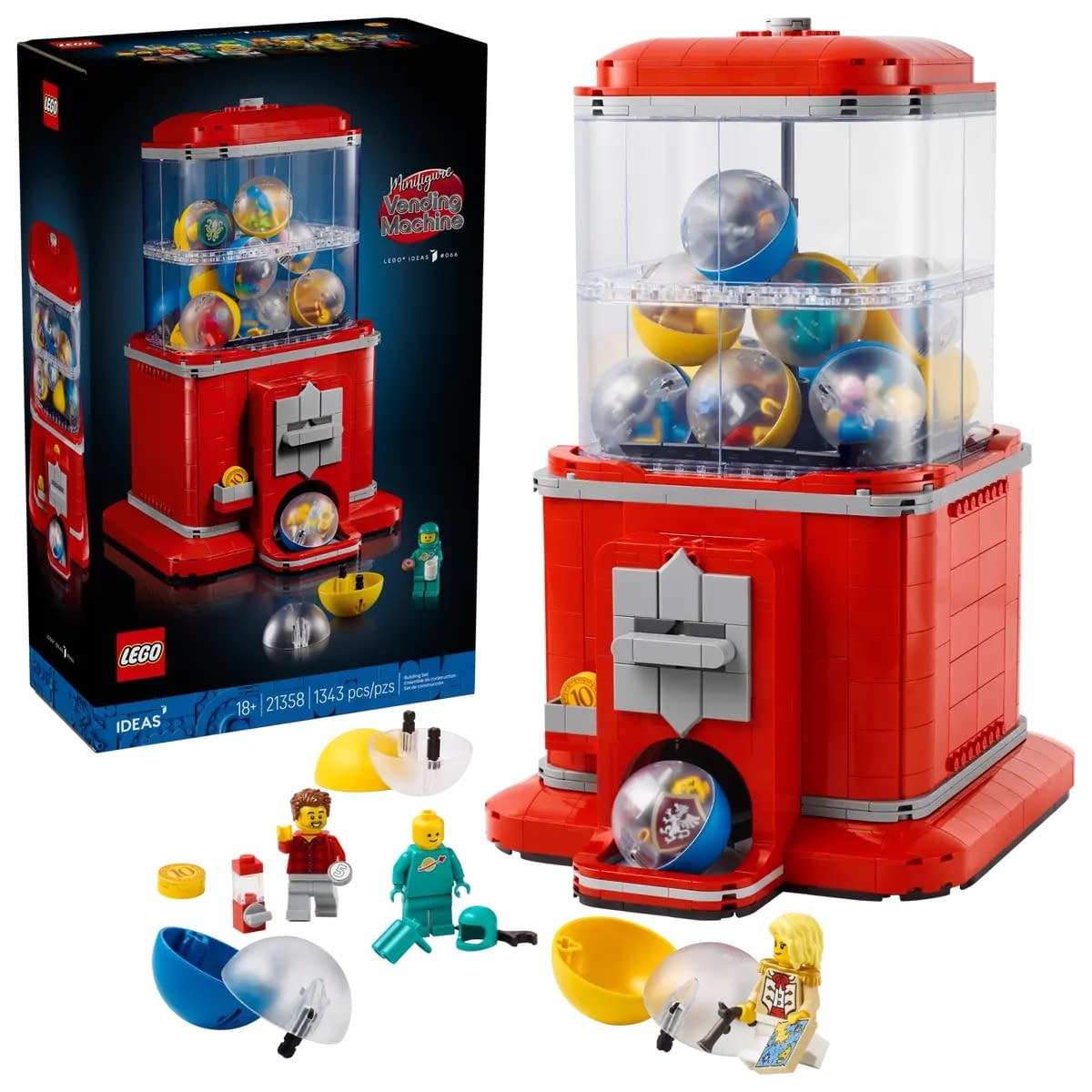 LEGO Gets Creative with New LEGO Minifigure Vending Machine