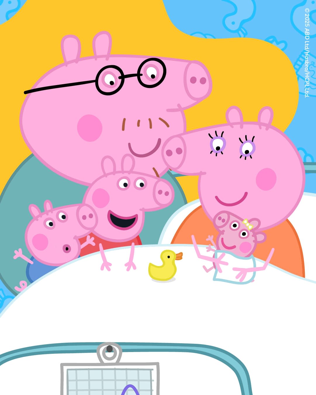 Peppa Pig & Family Welcome Peppa's Baby Sister Evie to The World