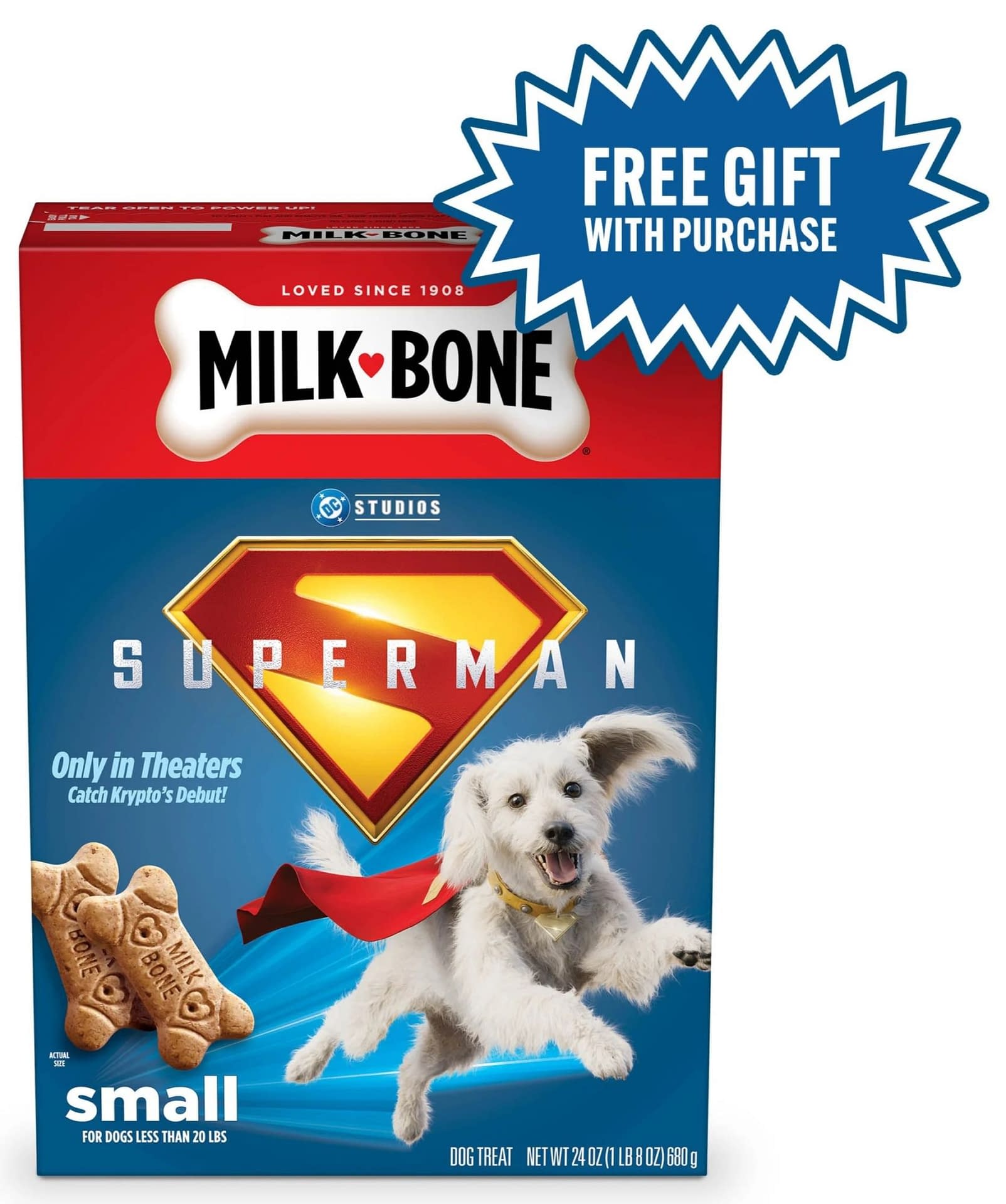 Exclusive Free DC Superman & Krypto Comic With Milk-Bone Dog Biscuits
