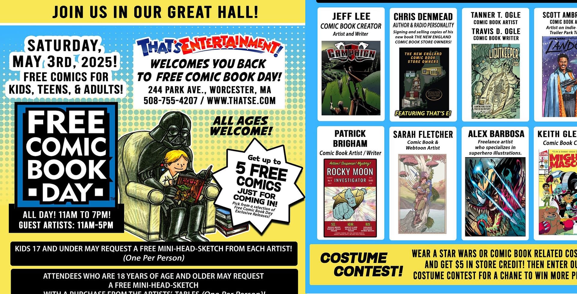 28 More Comic Shops With Signing Events for Free Comic Book Day 2025