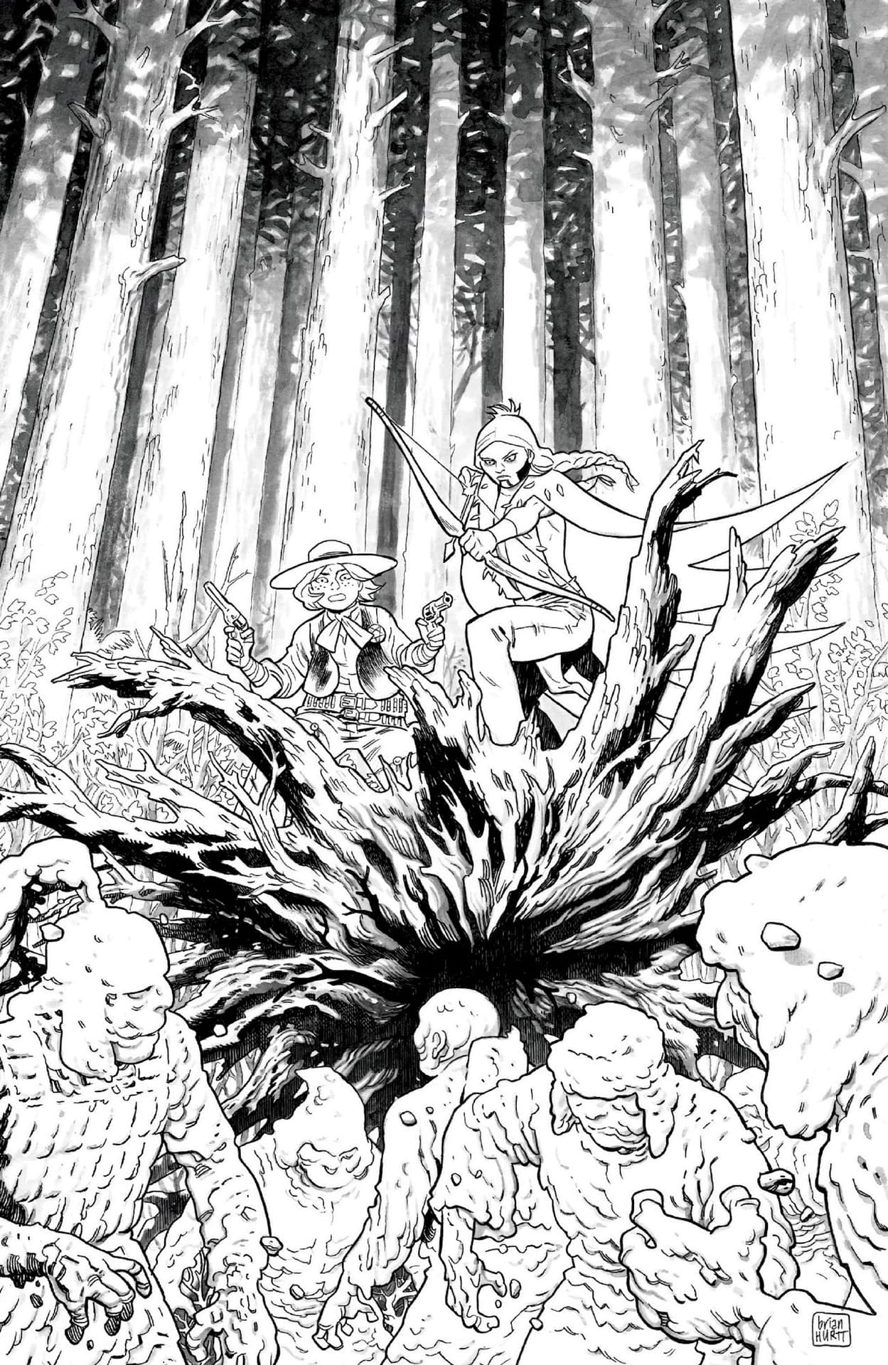 Cemetery Kids Run Rabid & EC in Oni Press' August 2025 Solicitations