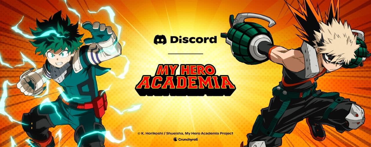 Crunchyroll, Discord Launch New My Hero Academia Digital Collectibles
