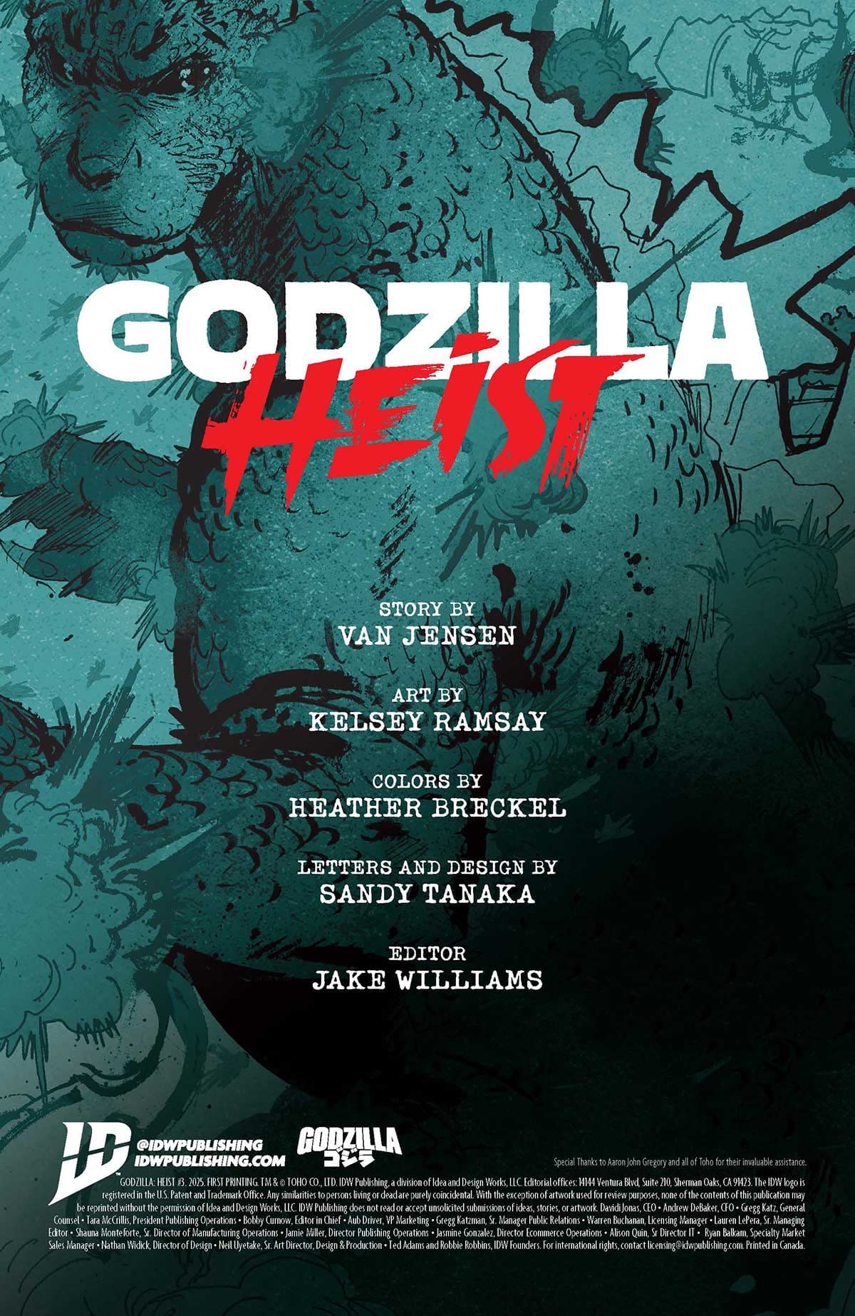 Godzilla Heist #3 Preview: Stealing Mechagodzilla for Fun and Profit