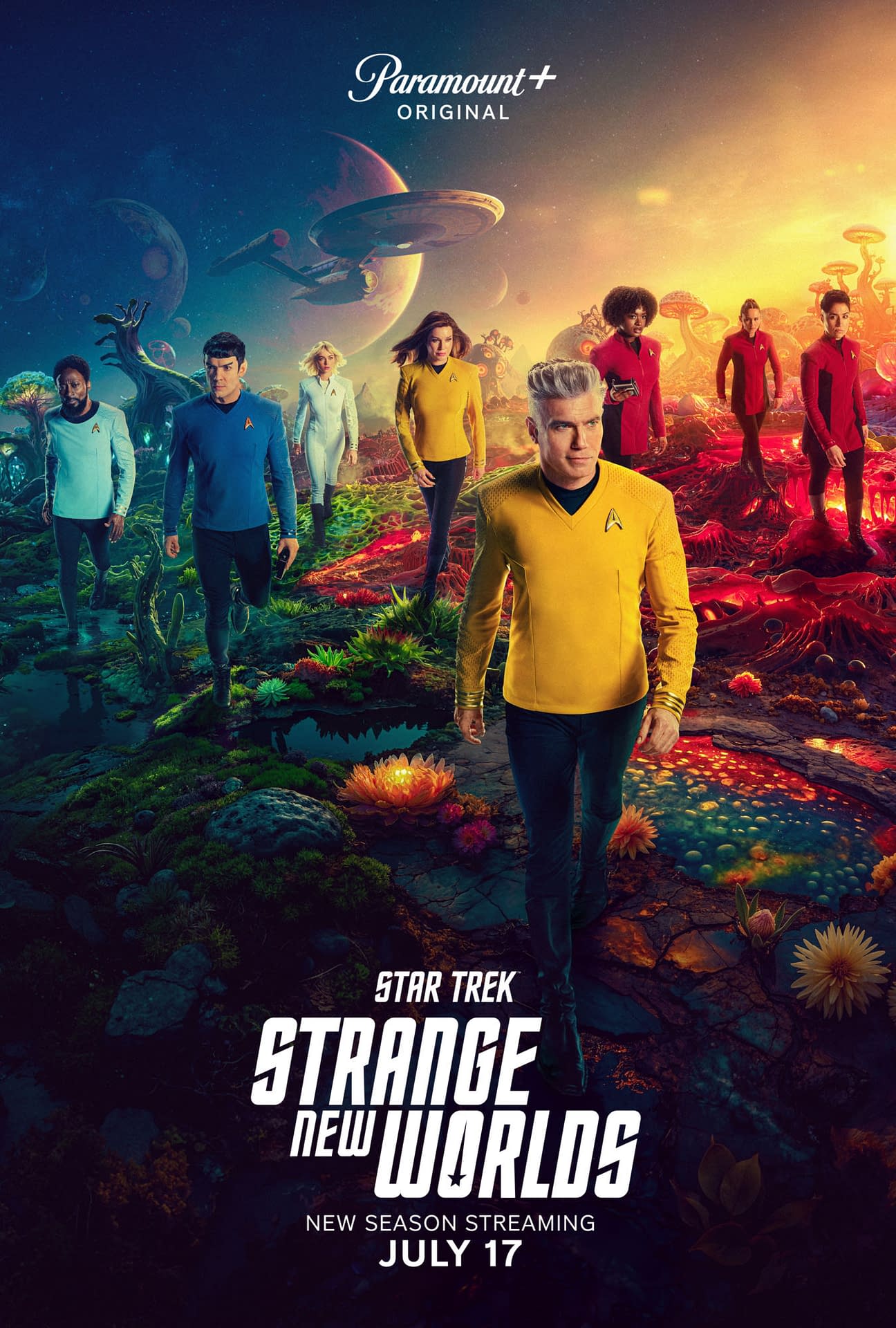 Star Trek: Strange New Worlds Season 3 Set for 2-Episode July Premiere