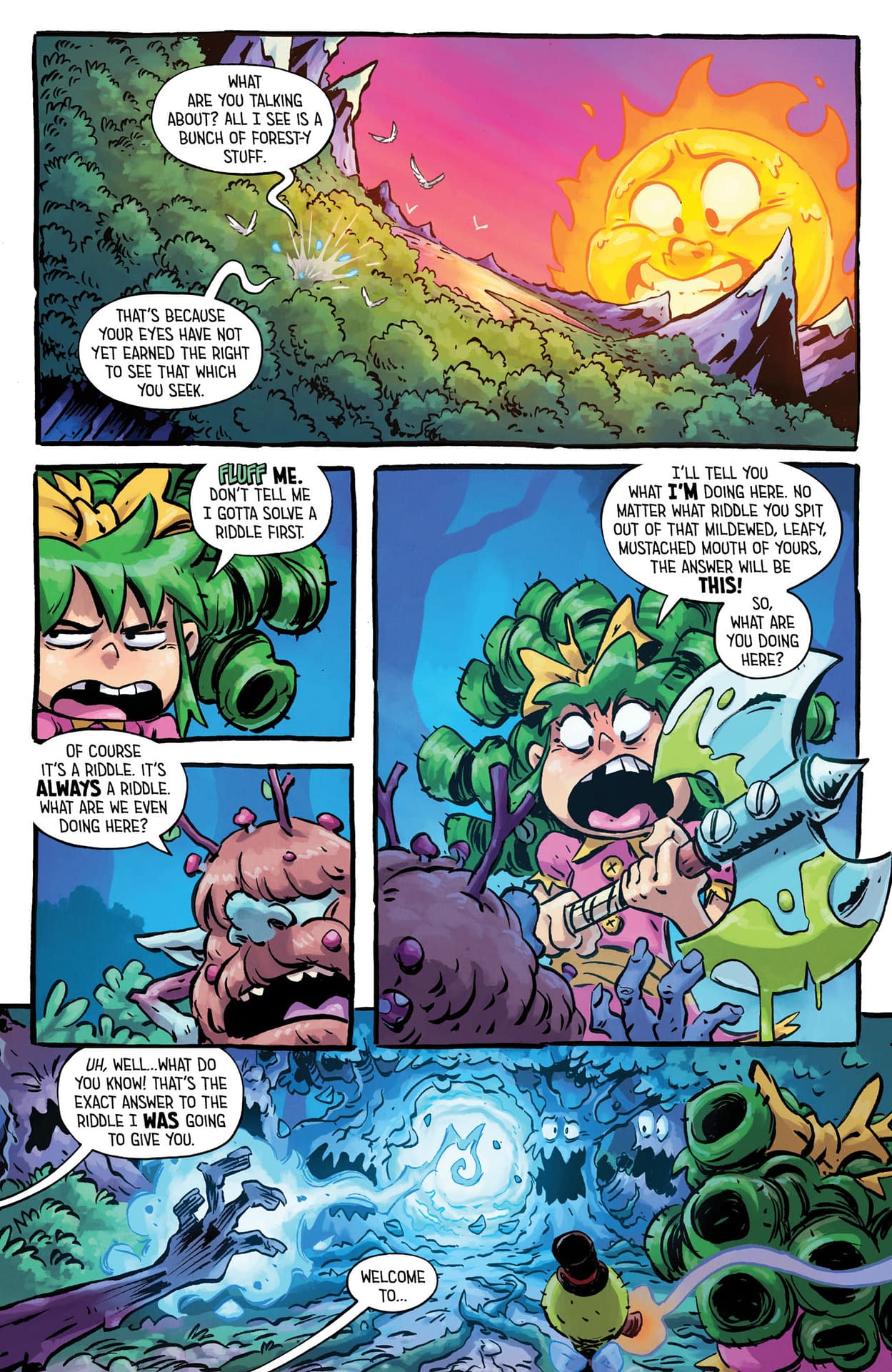 I Hate Fairyland #41 Preview: Gert's Boozy Dungeon Dive