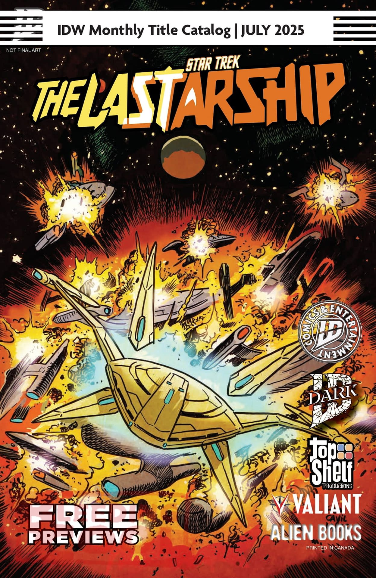 Now William Shatner Is Mocking IDW Logos As Well