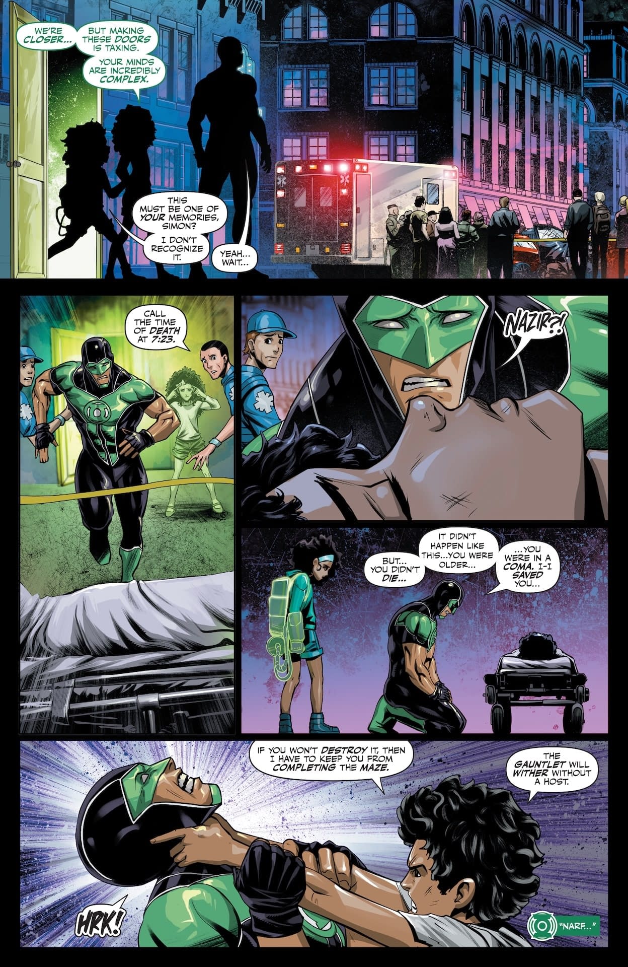 Green Lantern Corps #5 Preview: Space Cabbie Takes the Wheel