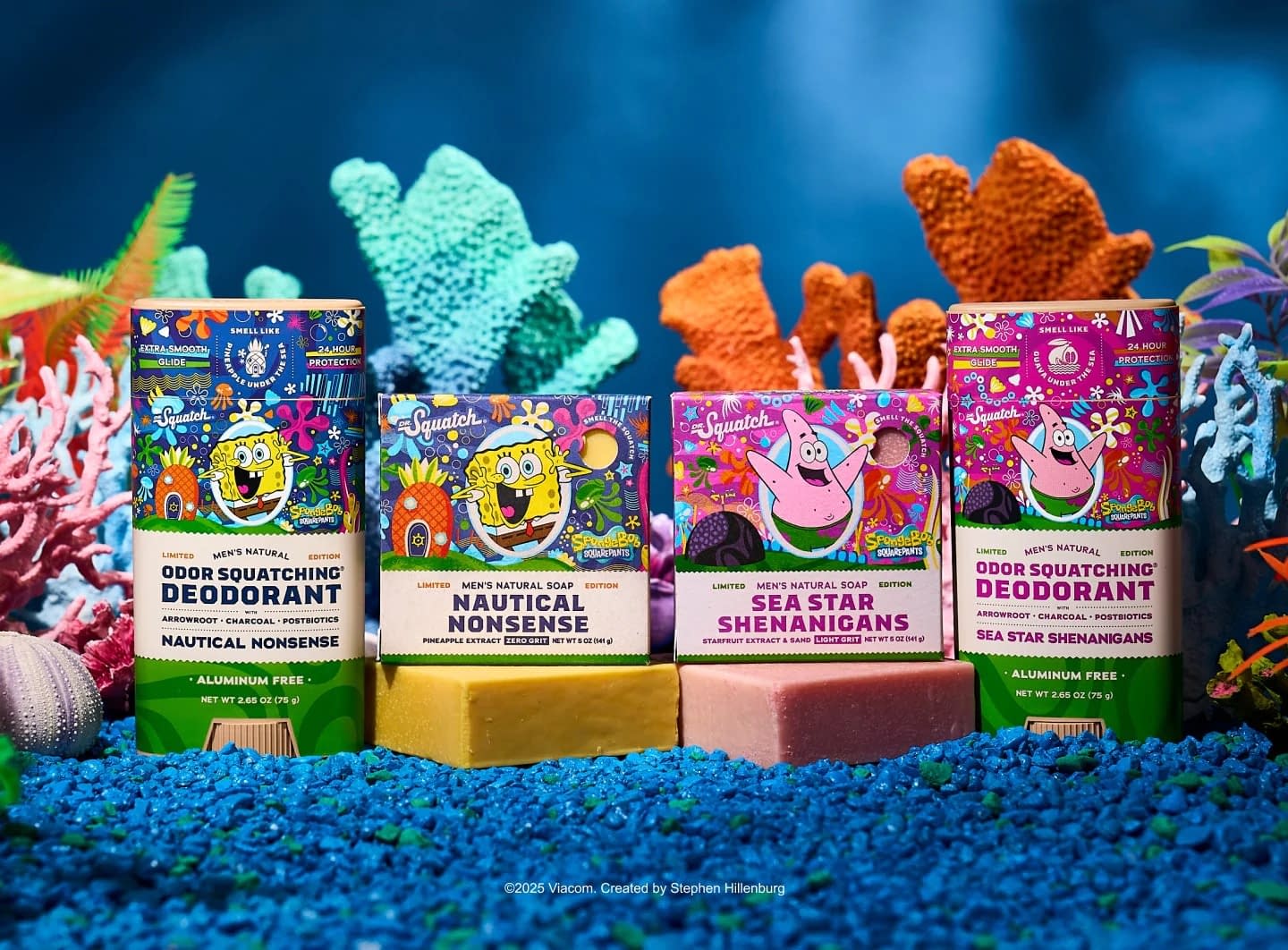 Smell Like A Pineapple Under the Sea with Dr. Squatch x SpongeBob!