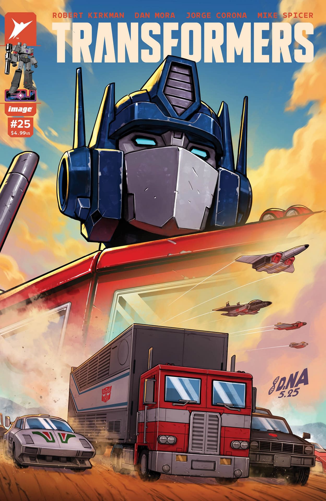 Robert Kirkman & Dan Mora, New Team On Transformers Comic From #25