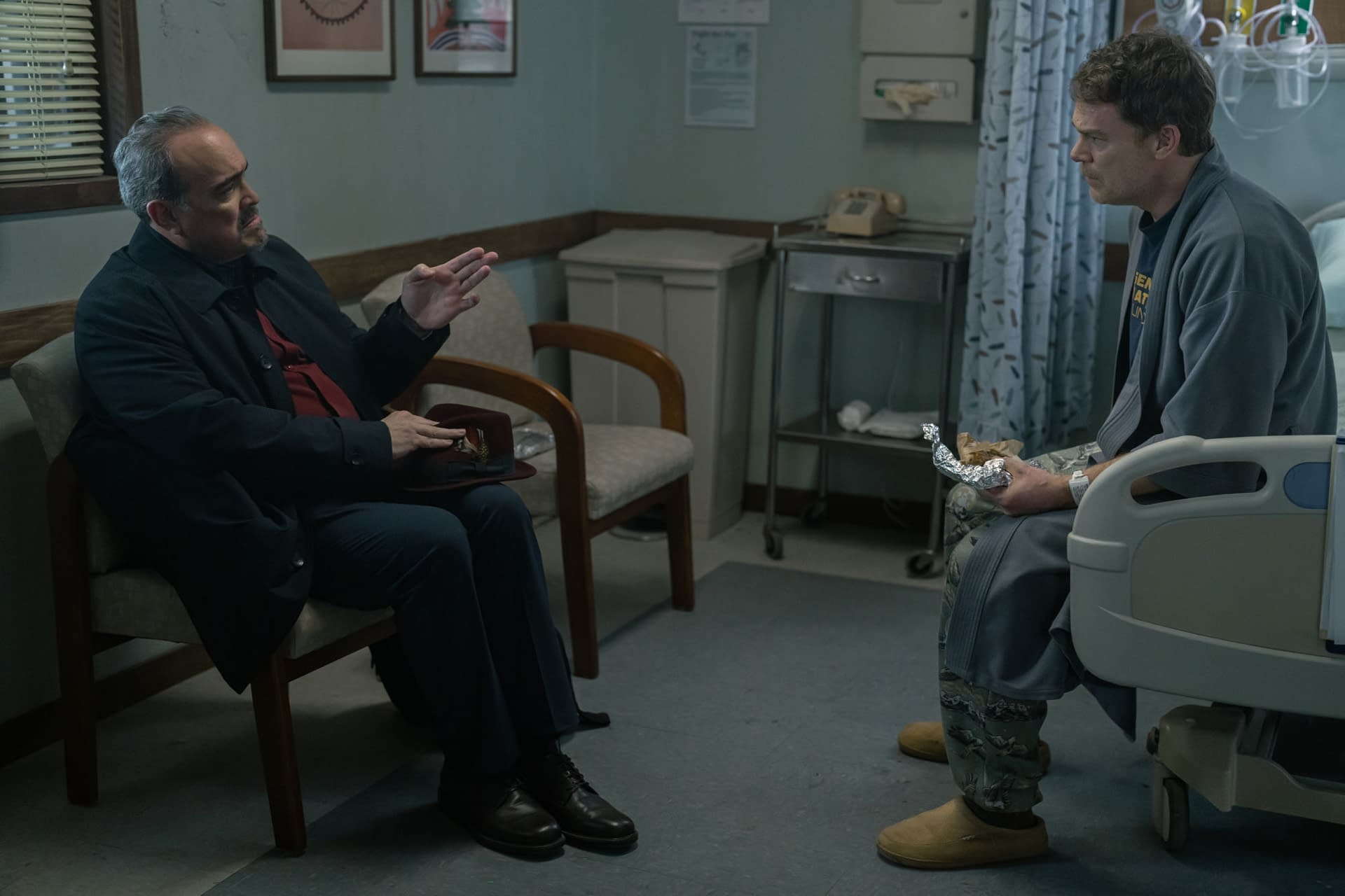 Dexter: Resurrection Sneak Peek Clip: Batista Has Some Questions