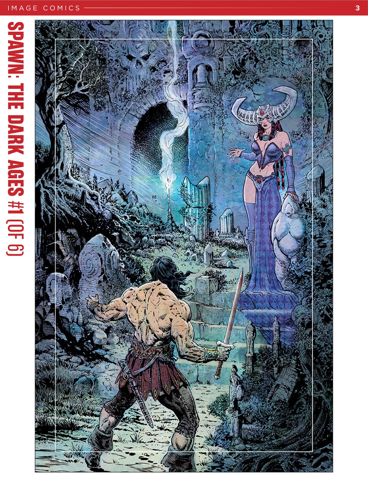 King Spawn #50 Kicks Off A Crossover, in Spawn October 2025 Solicits