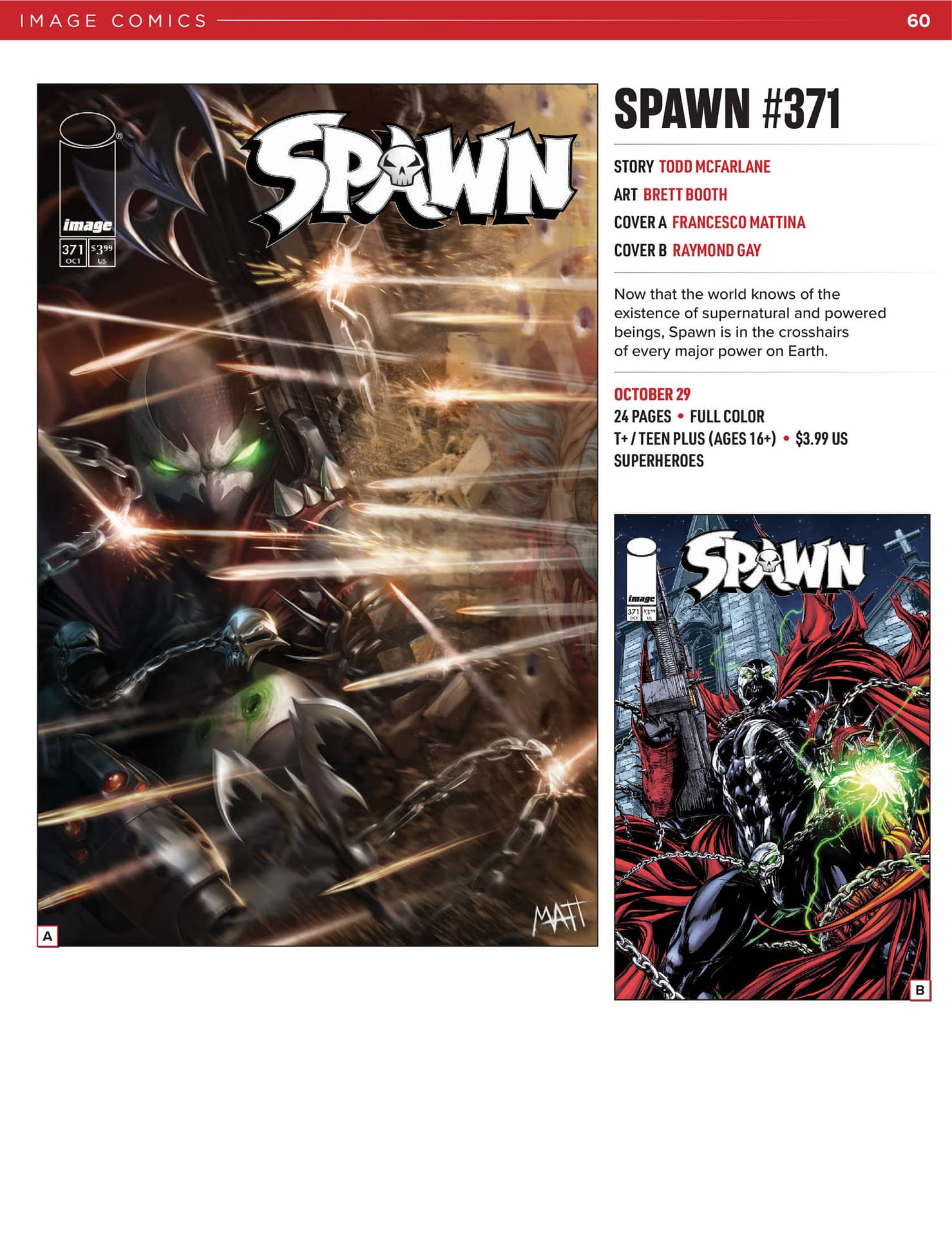 King Spawn #50 Kicks Off A Crossover, in Spawn October 2025 Solicits