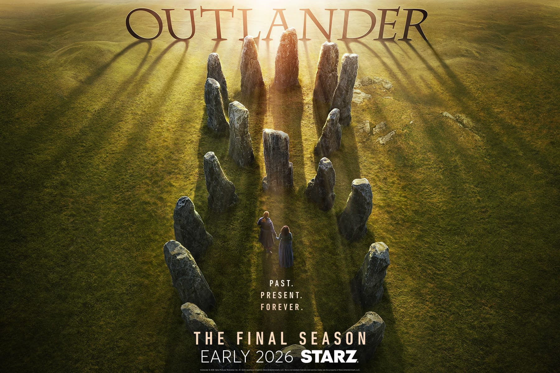 Outlander SDCC Teaser, Poster Released; Final Season in Early 2026