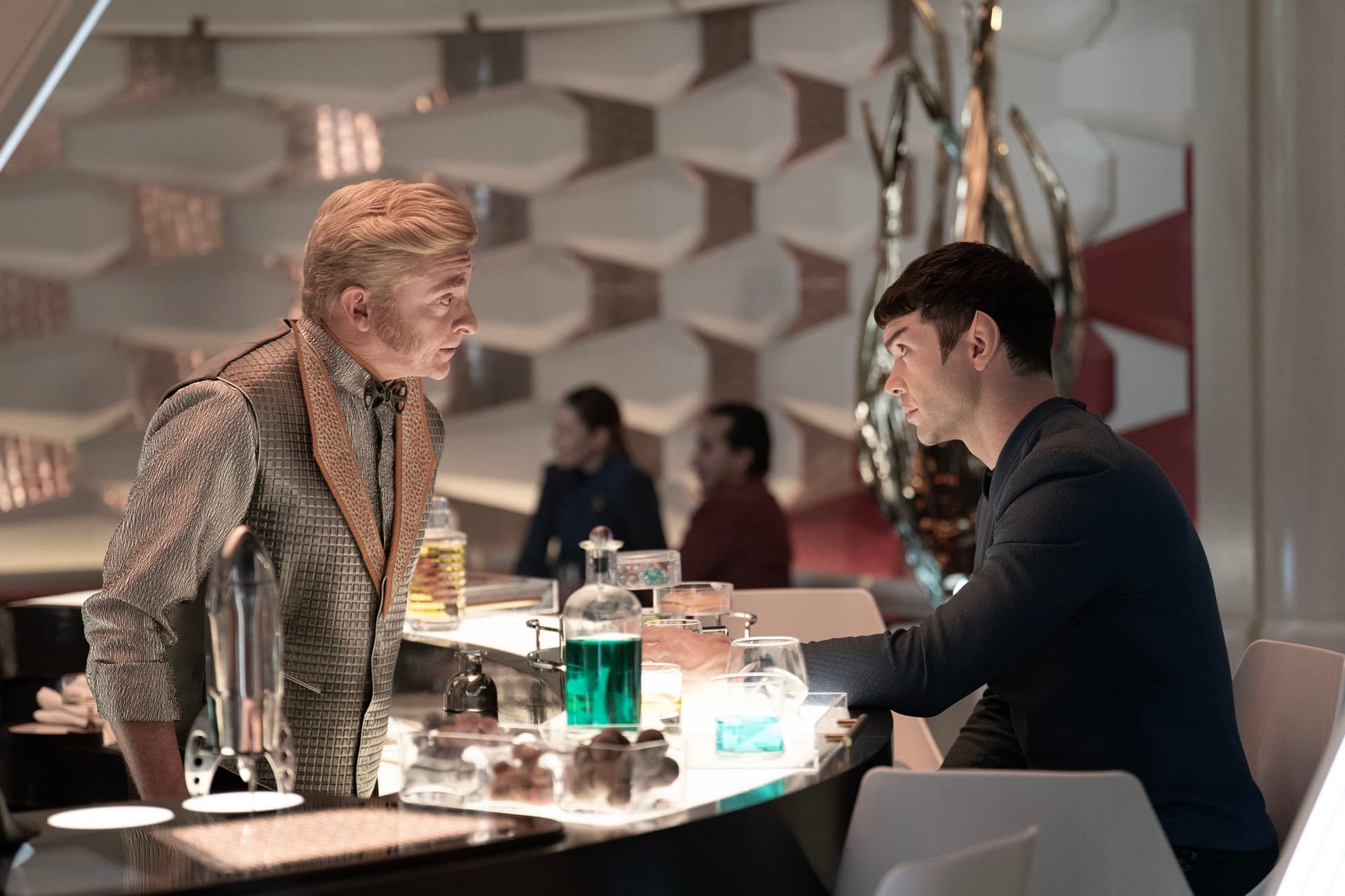 Strange New Worlds: Bush on Chapel/Spock, [SPOILER] Snappy Return