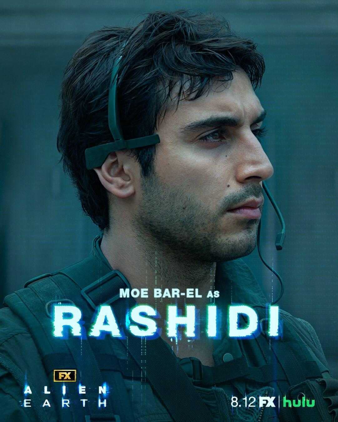 Alien: Earth Character Posters Spotlight Hermit, Siberian & Rashidi