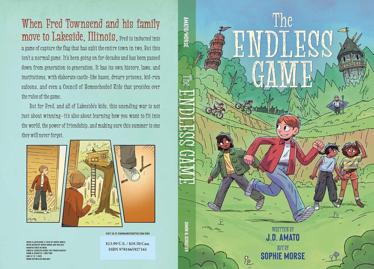 JD Amato And Sophie Morse's The Endless Game From Simon & Schuster