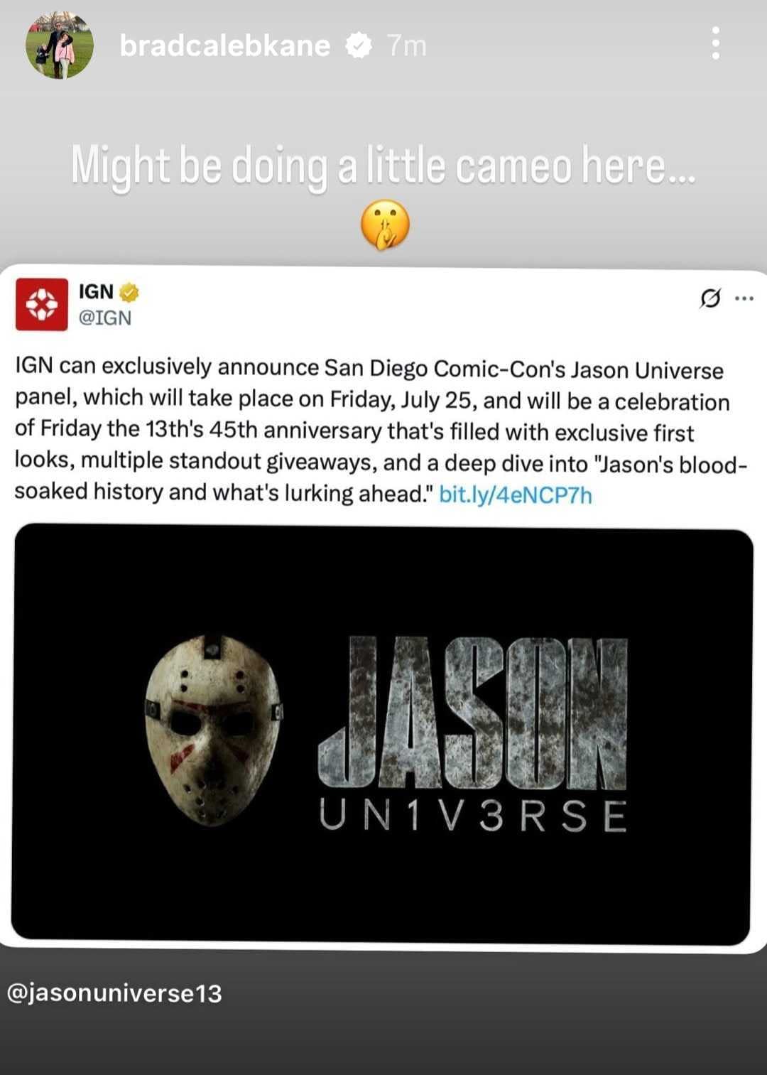 Crystal Lake Showrunner Set to Make "A Little Cameo" During SDCC 2025