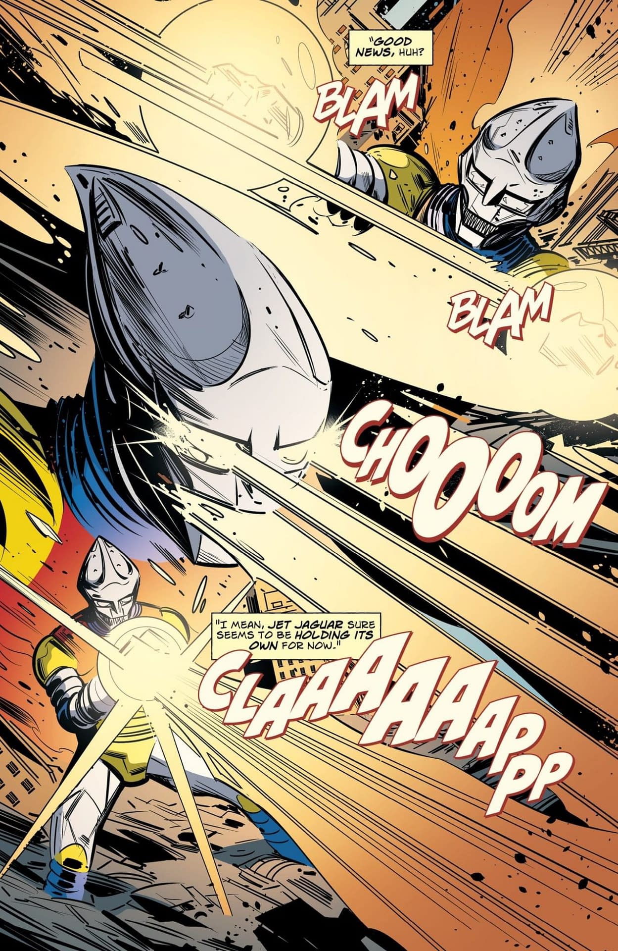 Godzilla: Here There Be Aliens #3 Preview: Jet Jaguar Vs Space Kaiju