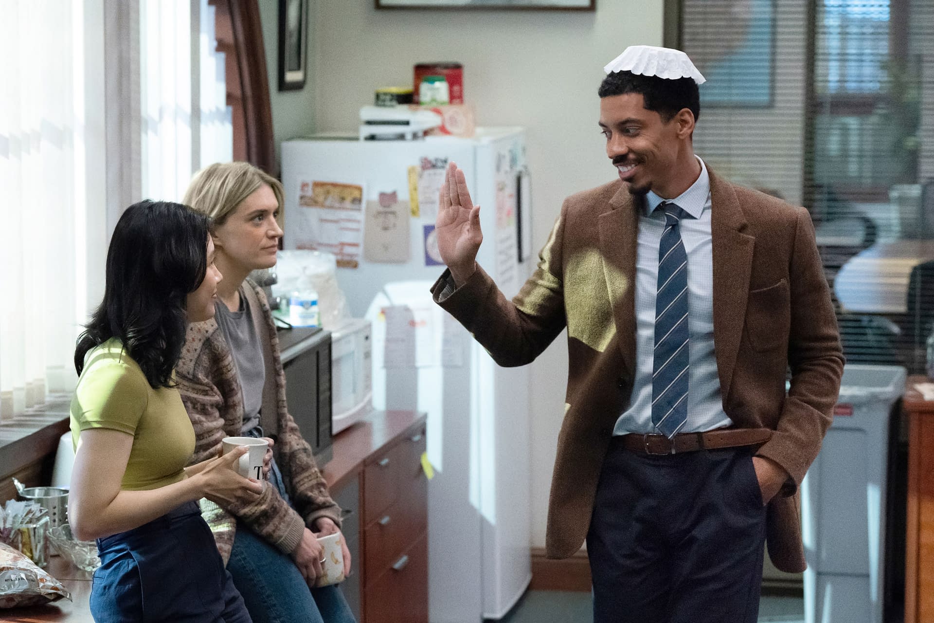 The Paper Sneak Peek: Ned Gives New Meaning to "Virtual Meeting"