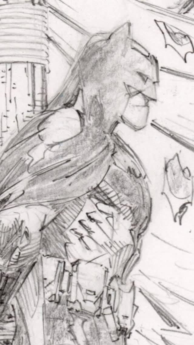 More Marvel/DC Deadpool/Batman Pages, And Greg Capullo's Pencils