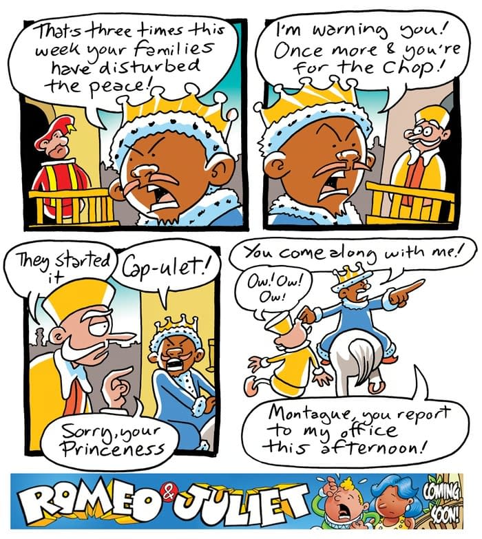 Romeo And Juliet By Way Of Dog Man, From Kev F Sutherland