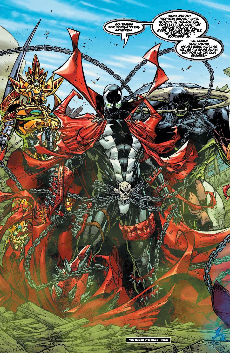 Spawn #268 Preview: Heaven and Hell Go Public