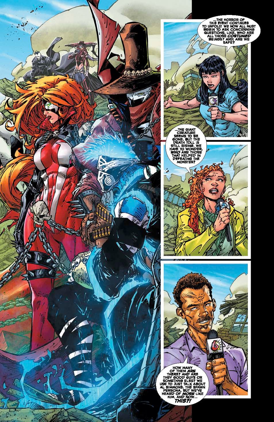 Spawn #268 Preview: Heaven and Hell Go Public