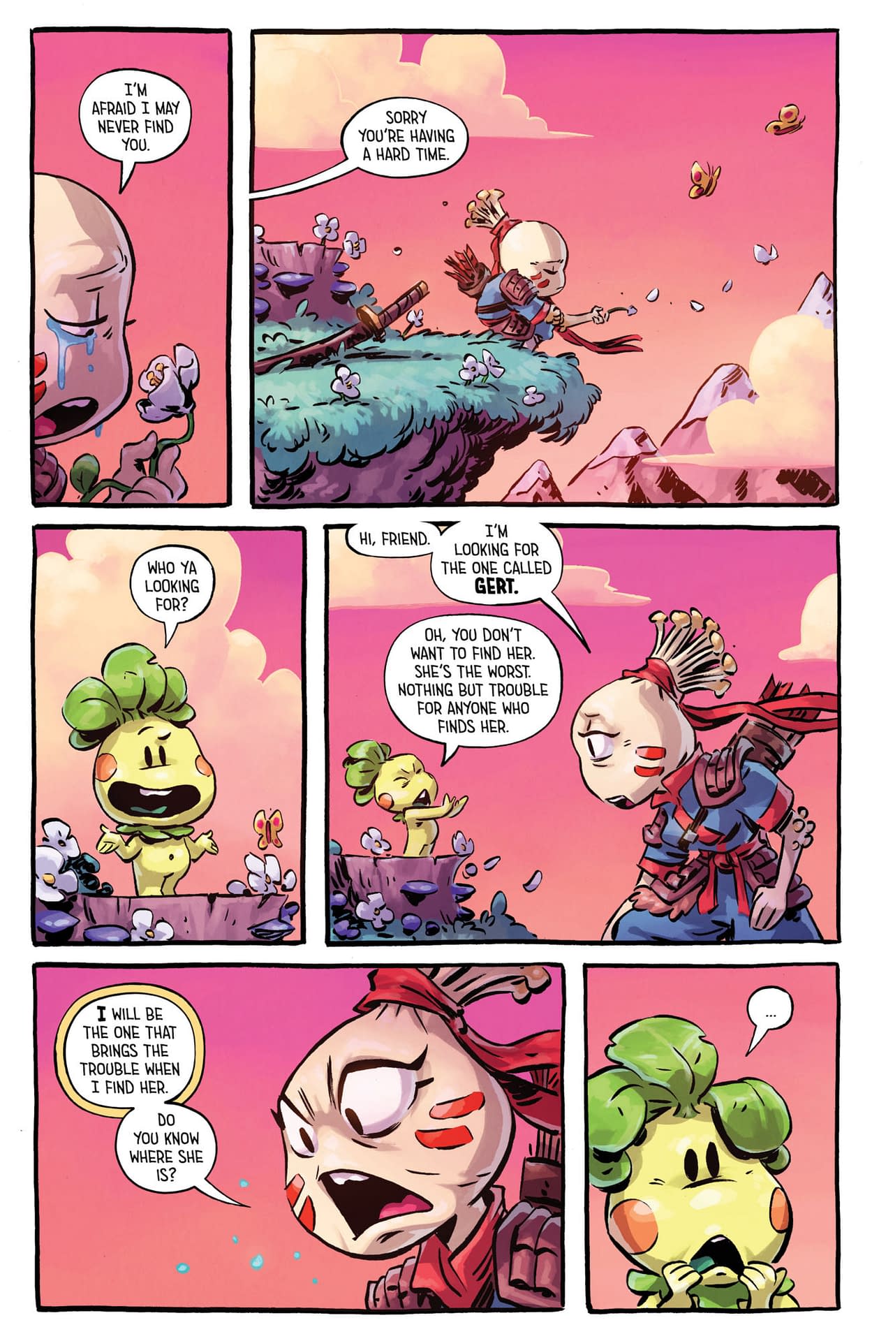 I Hate Fairyland #44 Preview: Gert Faces a Shroomurai Showdown