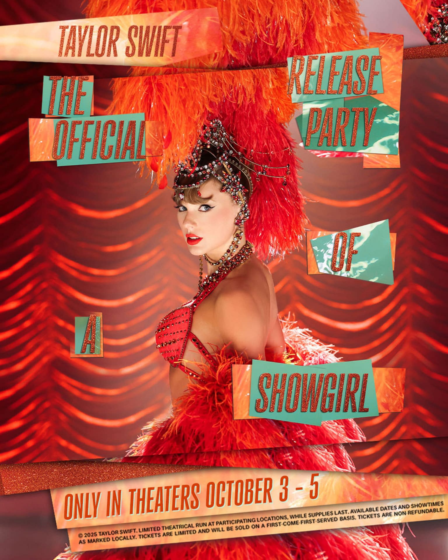 Taylor Swift: The Official Release Party Of A Showgirl Hits Theaters