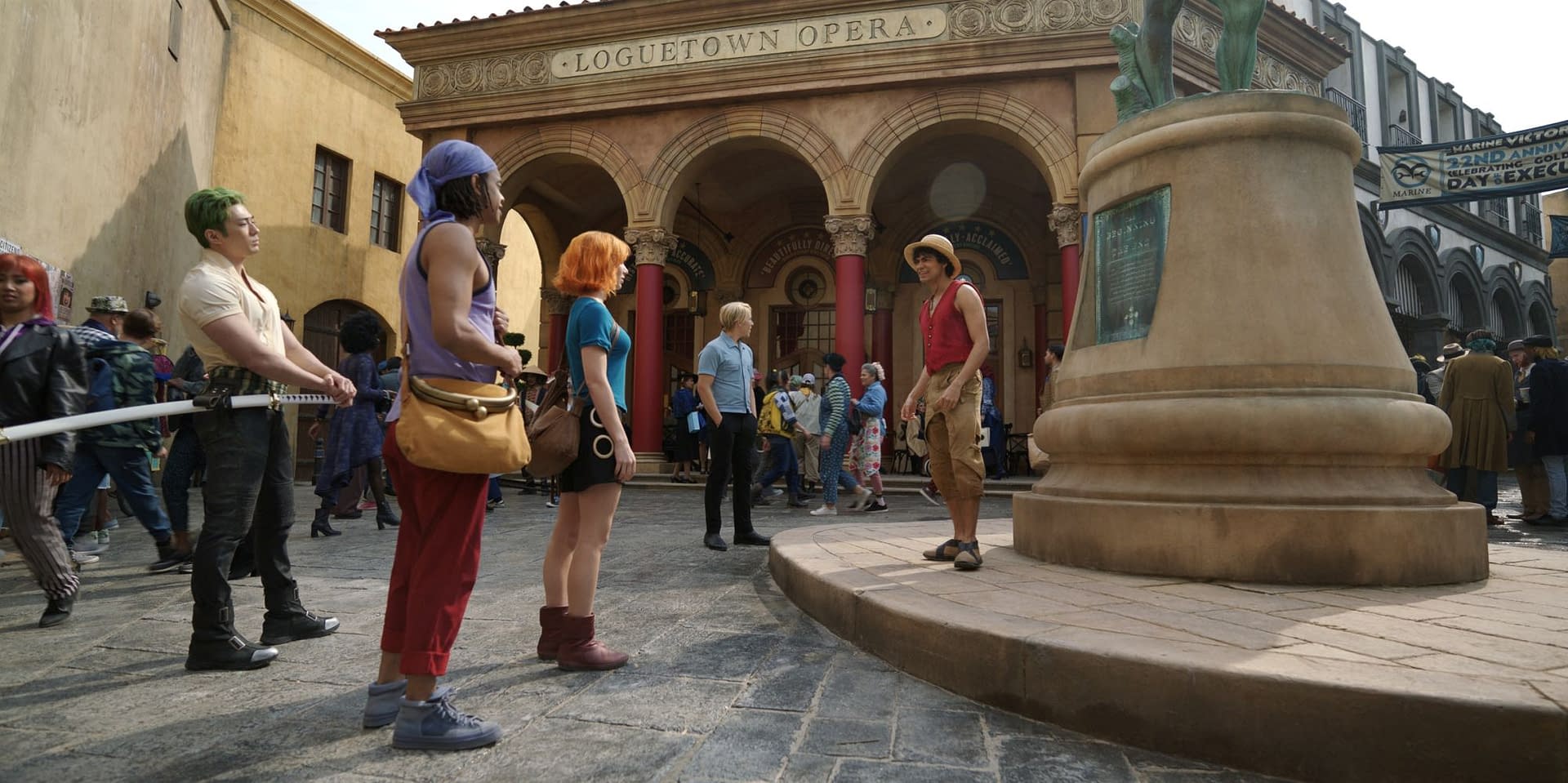 One Piece Season 2 Poster, Images Tease Luffy Arriving at Loguetown