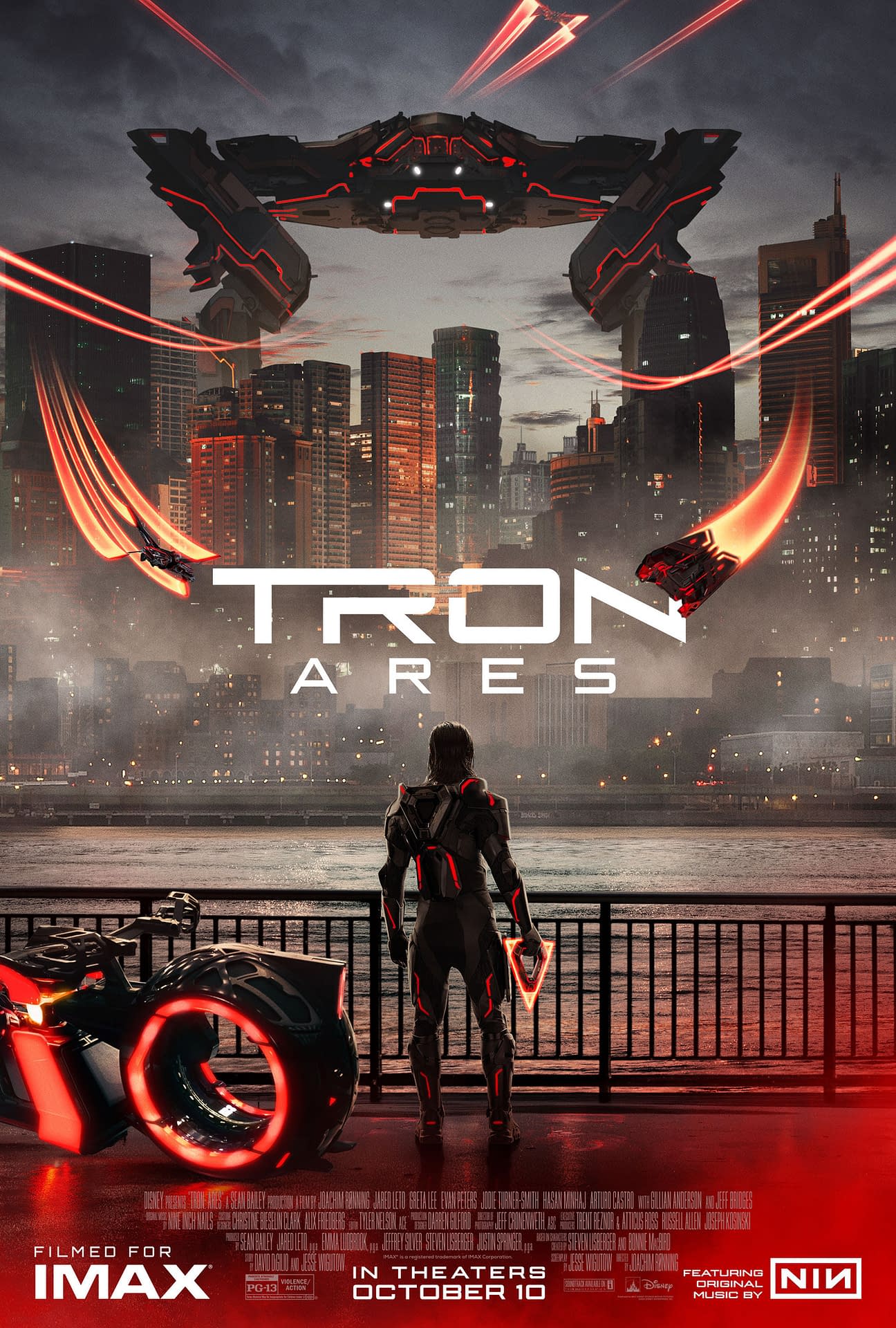 TRON: Ares - Tickets On Sale, Featurette, TV Spot, NIN MV, Posters