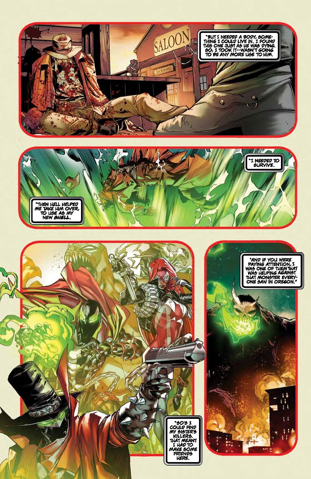 Gunslinger Spawn #48 Preview: Time Travel's Tricky Ties