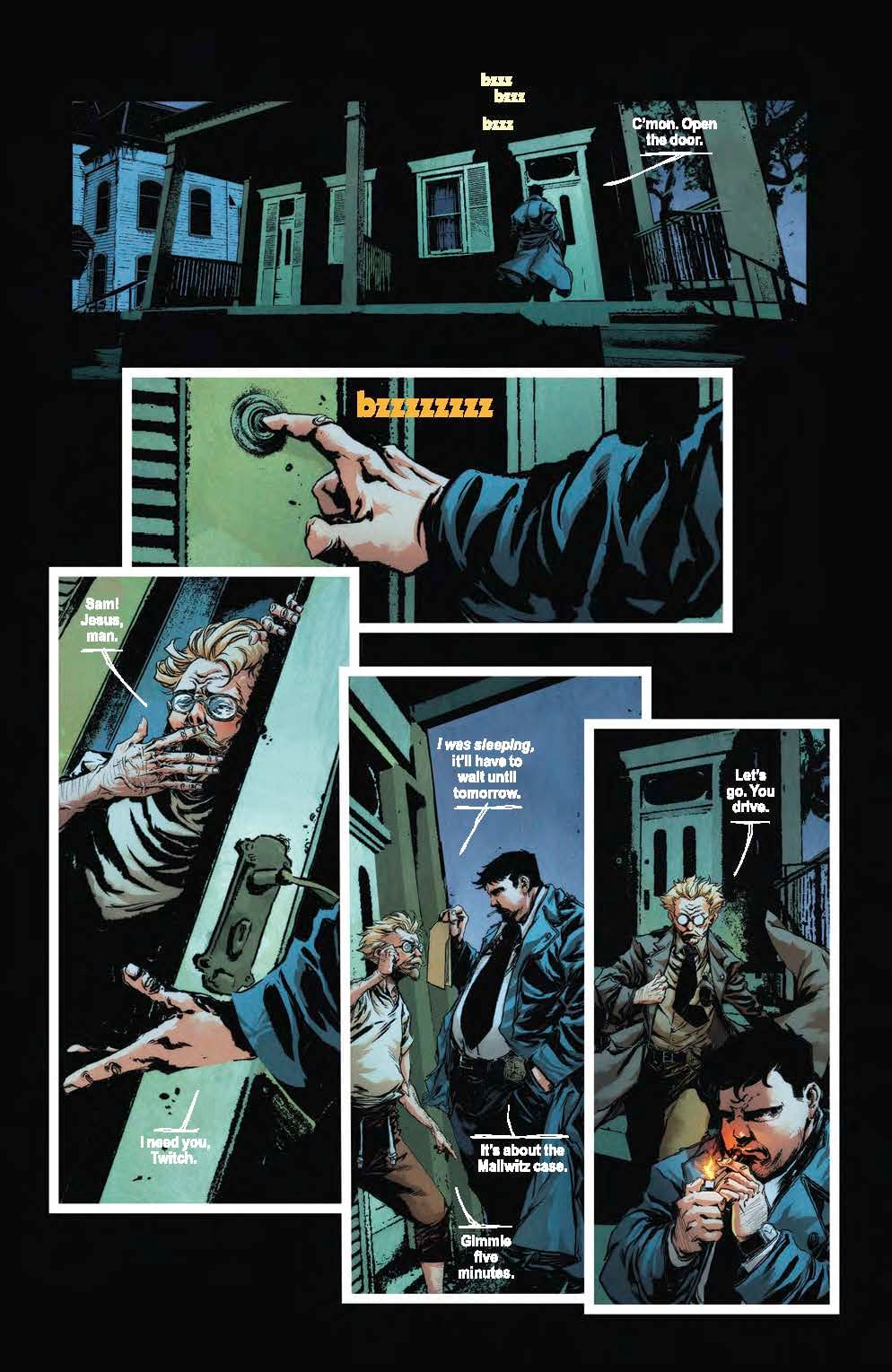 Sam and Twitch: Case Files #19 Preview: Early Case, New Nightmares