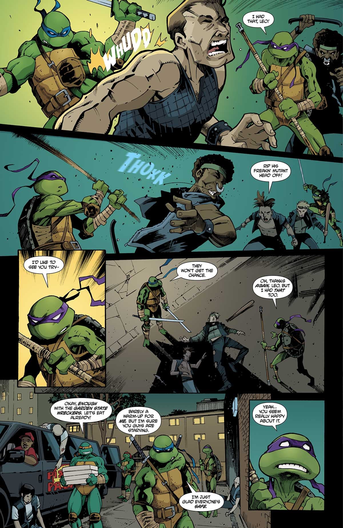 Teenage Mutant Ninja Turtles Annual 2025 Preview: Shell Shock Reunion