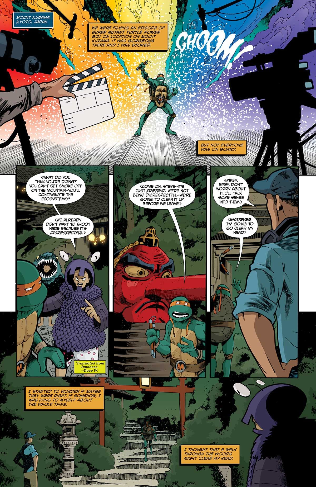 Teenage Mutant Ninja Turtles Annual 2025 Preview: Shell Shock Reunion
