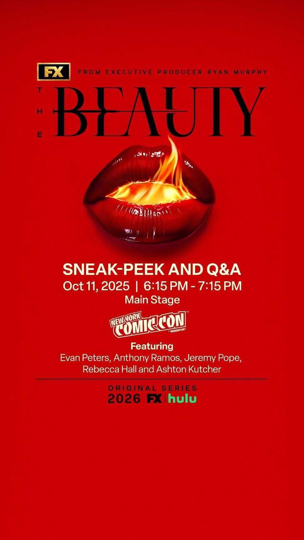 The Beauty: FX, Ryan Murphy Adapt Releases NYCC Key Art, Logo Look