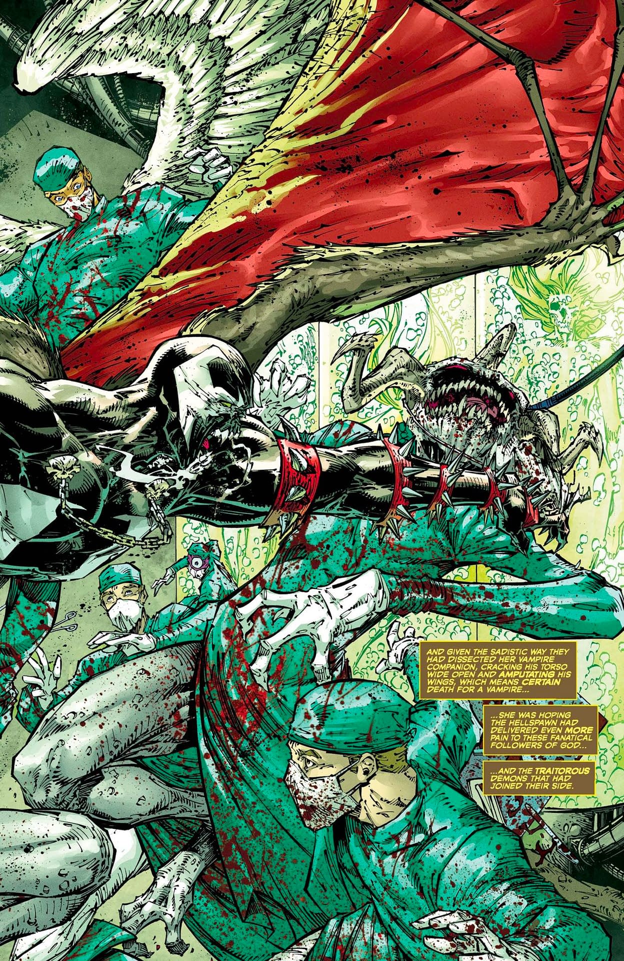 Spawn #370 Preview: Al Simmons vs. The Silence