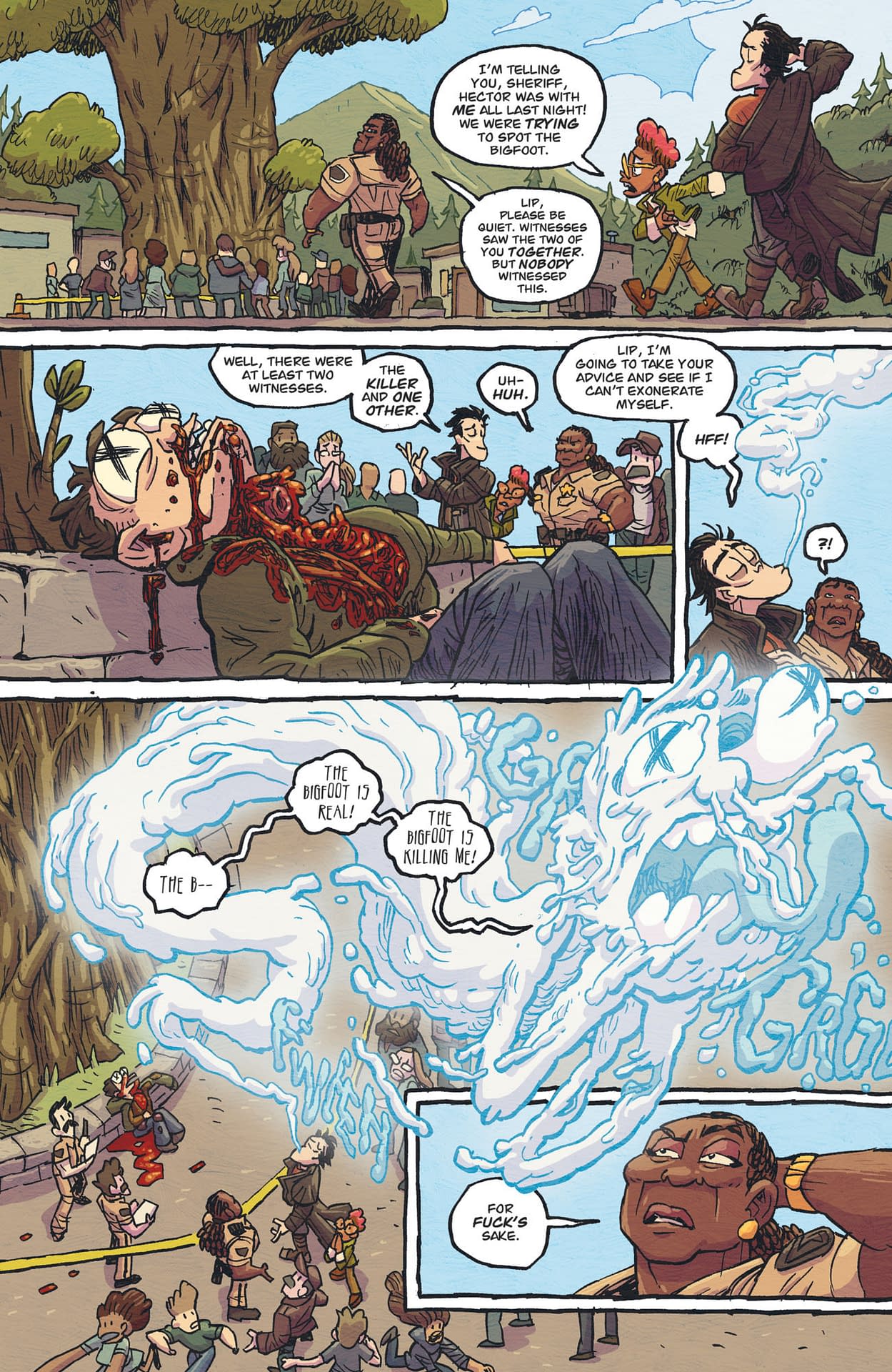 Hector Plasm: Hunt the Bigfoot #2 Preview: Cryptids and Curses