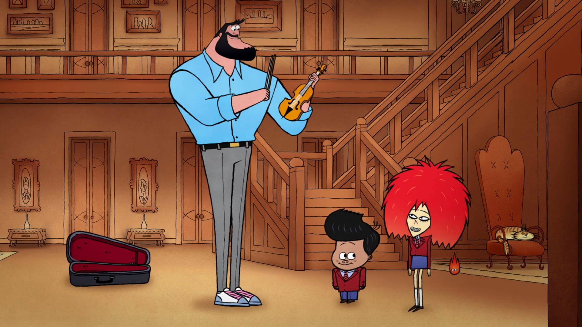 Bat-Fam: Yonas Kibreab, Haley Tju on Bringing Damien & Volcana to Life