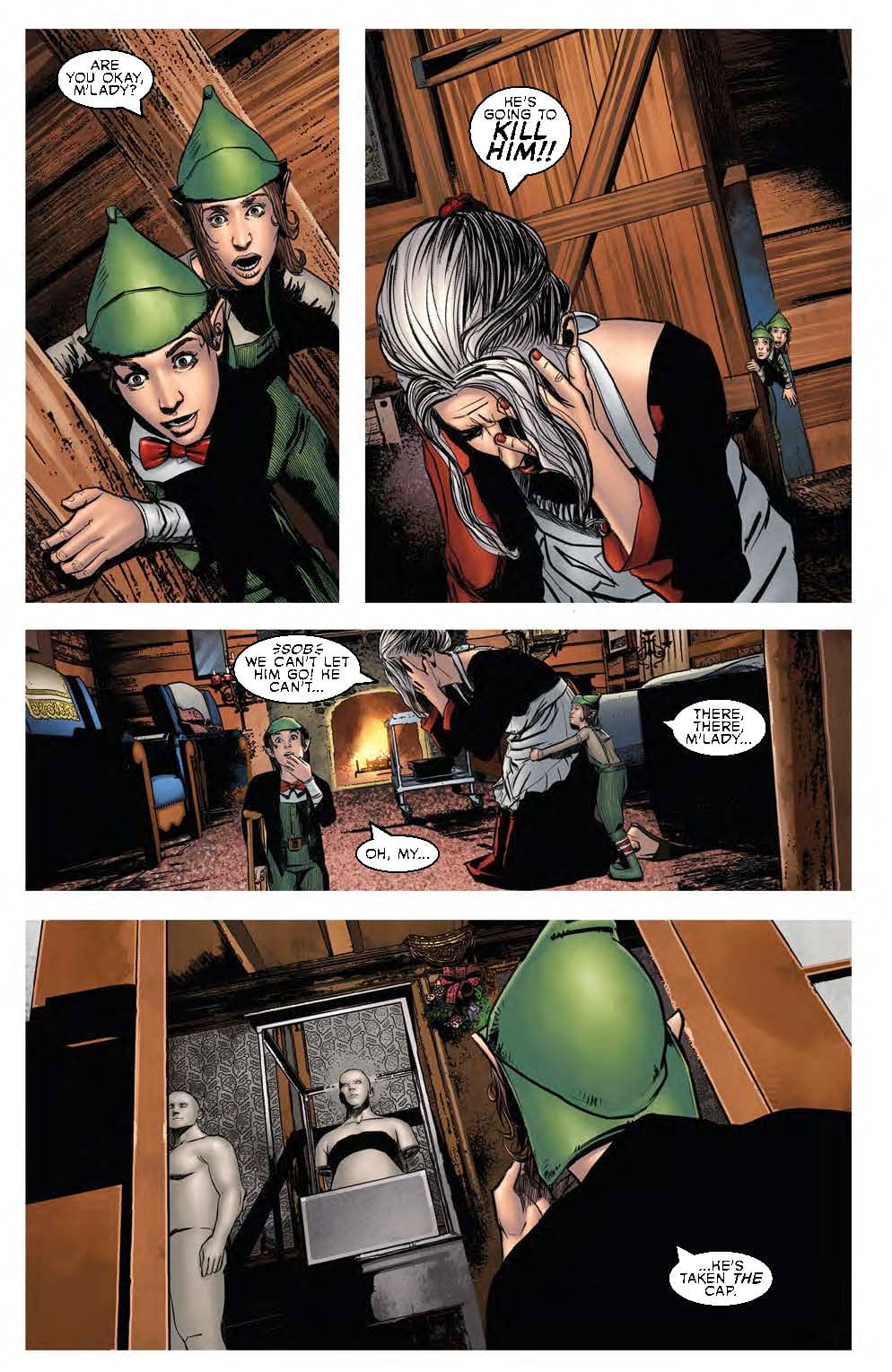 I Saw Santa: A Spawn Universe Christmas Story #2 Preview: Get Naughty