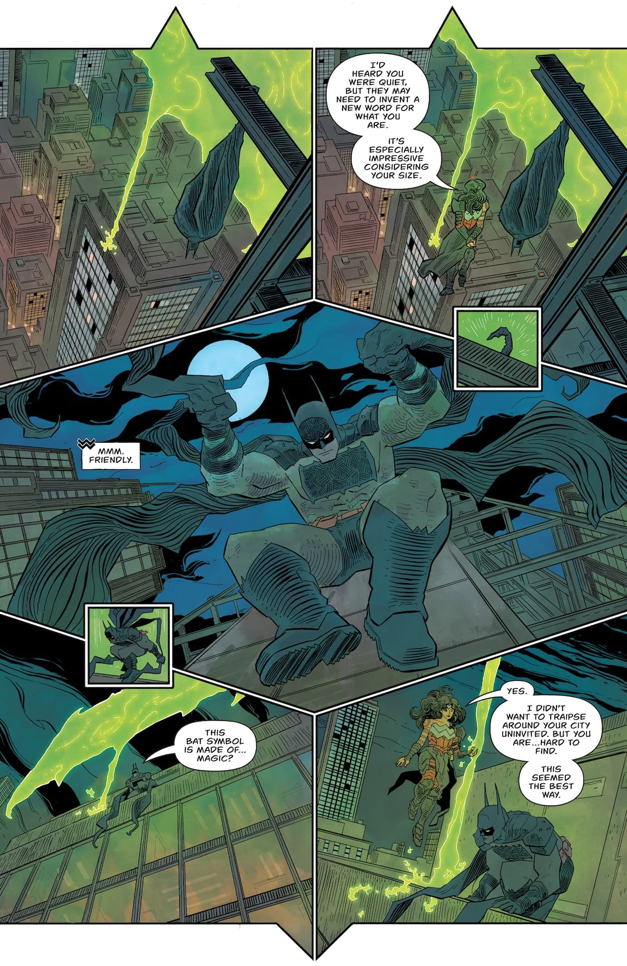 That Meeting Of Absolute Batman And Absolute Wonder Woman (Spoilers)