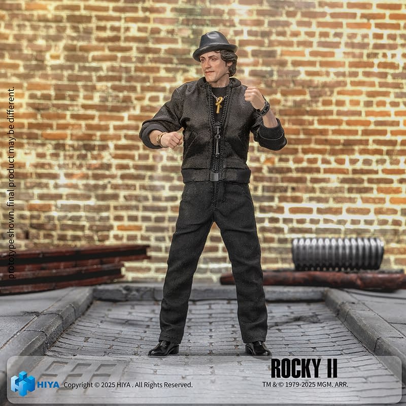 Hiya Toys Announces New 1/12 Scale Rocky II Figure with Butkus
