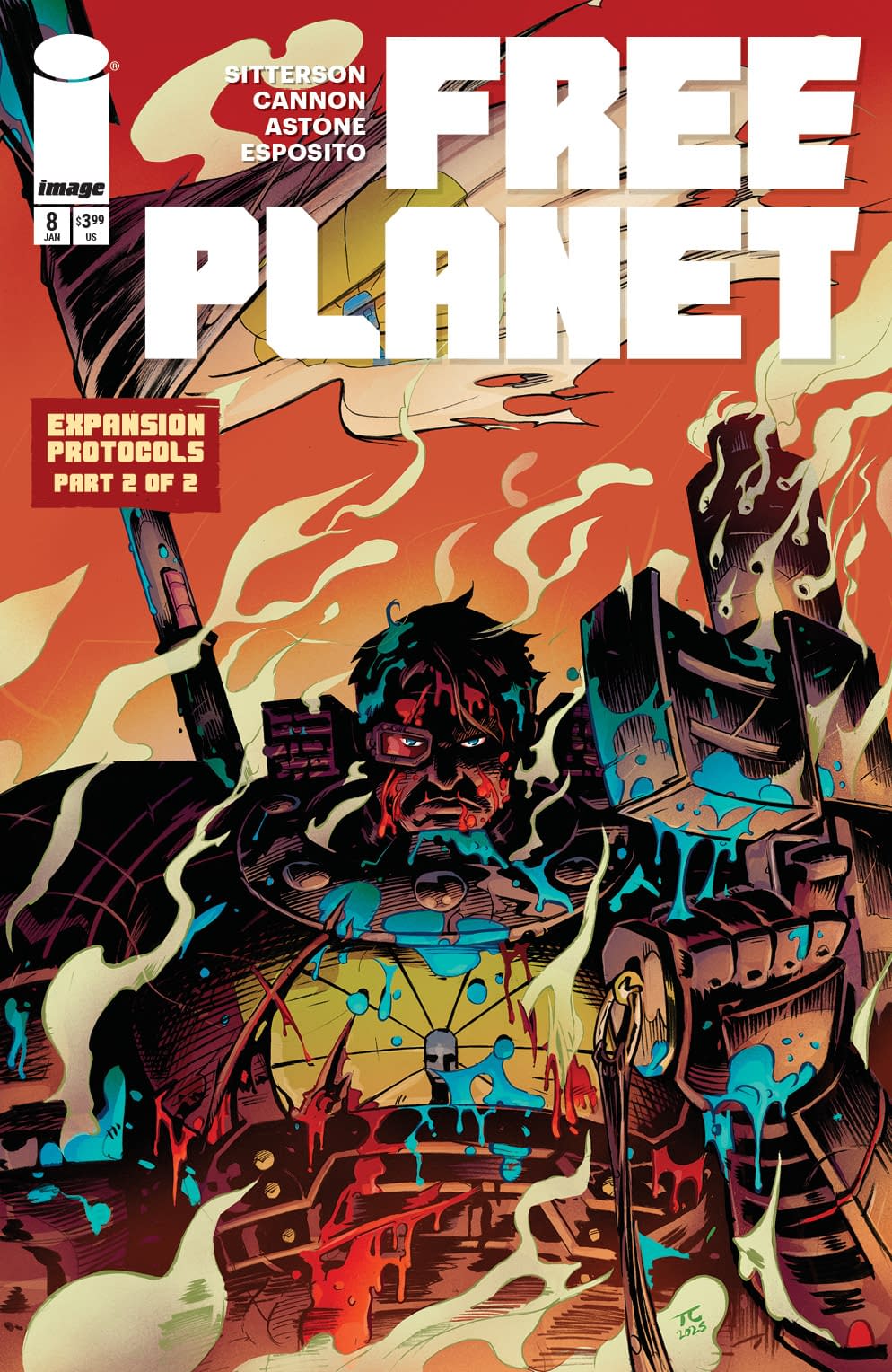 Free Planet #8 Preview: Niketas' Violent Vacation