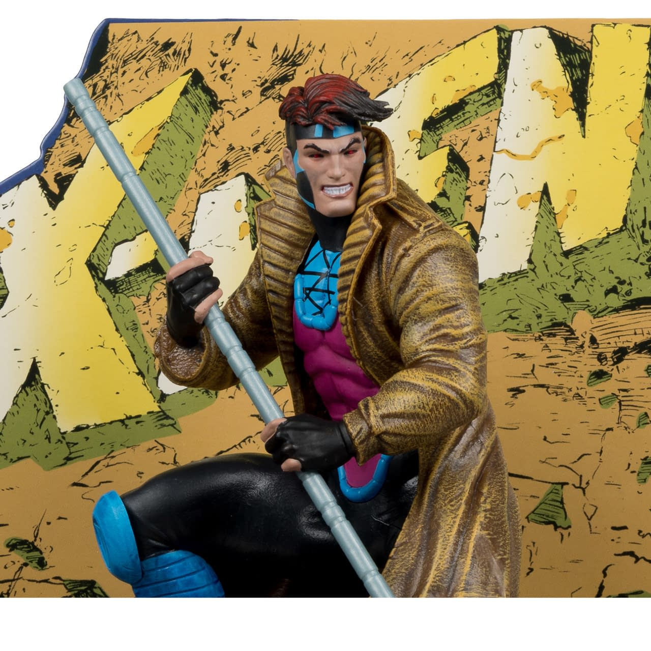 Build Up Your McFarlane Toys X-Men #1 Statue Collection with Gambit