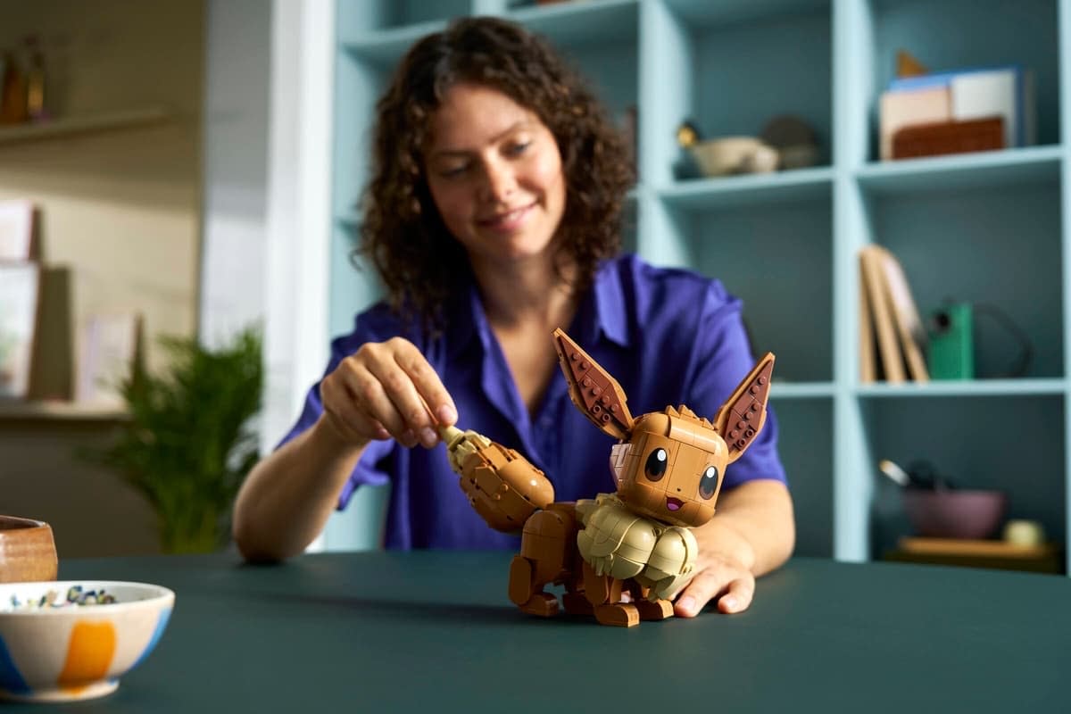 Eevee Comes to LEGO for Their New Pokémon Brick Collection
