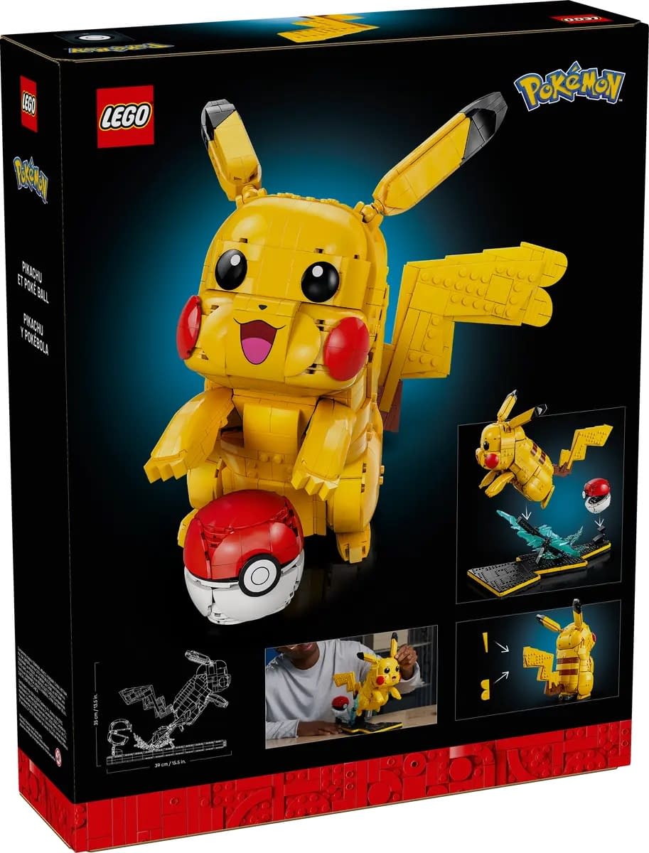 New LEGO Pokémon Sets Revealed Including Pikachu and Poké Ball